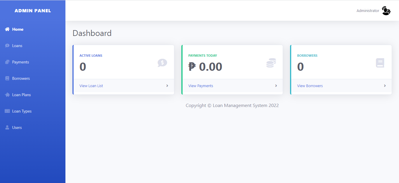 Loan Management System Oop In Php With Mysqlijquery Free Source Code Sourcecodester